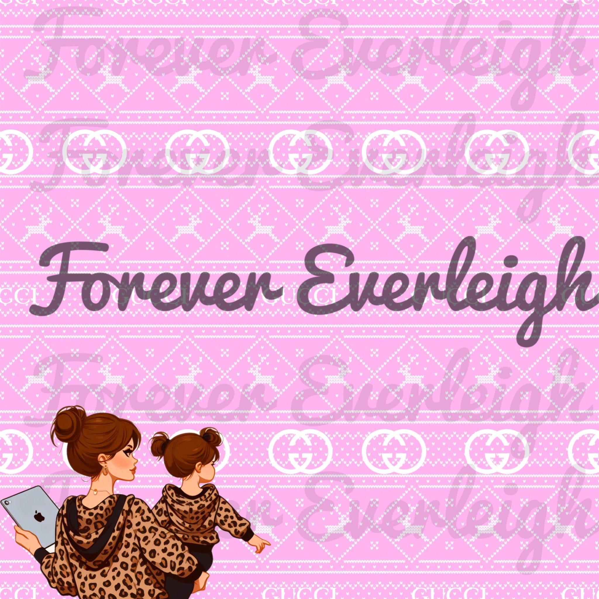 Boujee Christmas – Forever Everleigh Seamless Files