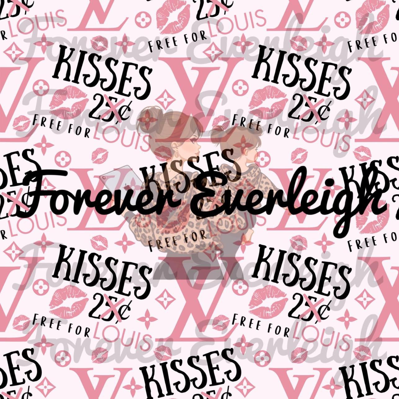 Kisses 25 cents boujee & PNG – Forever Everleigh Seamless Files