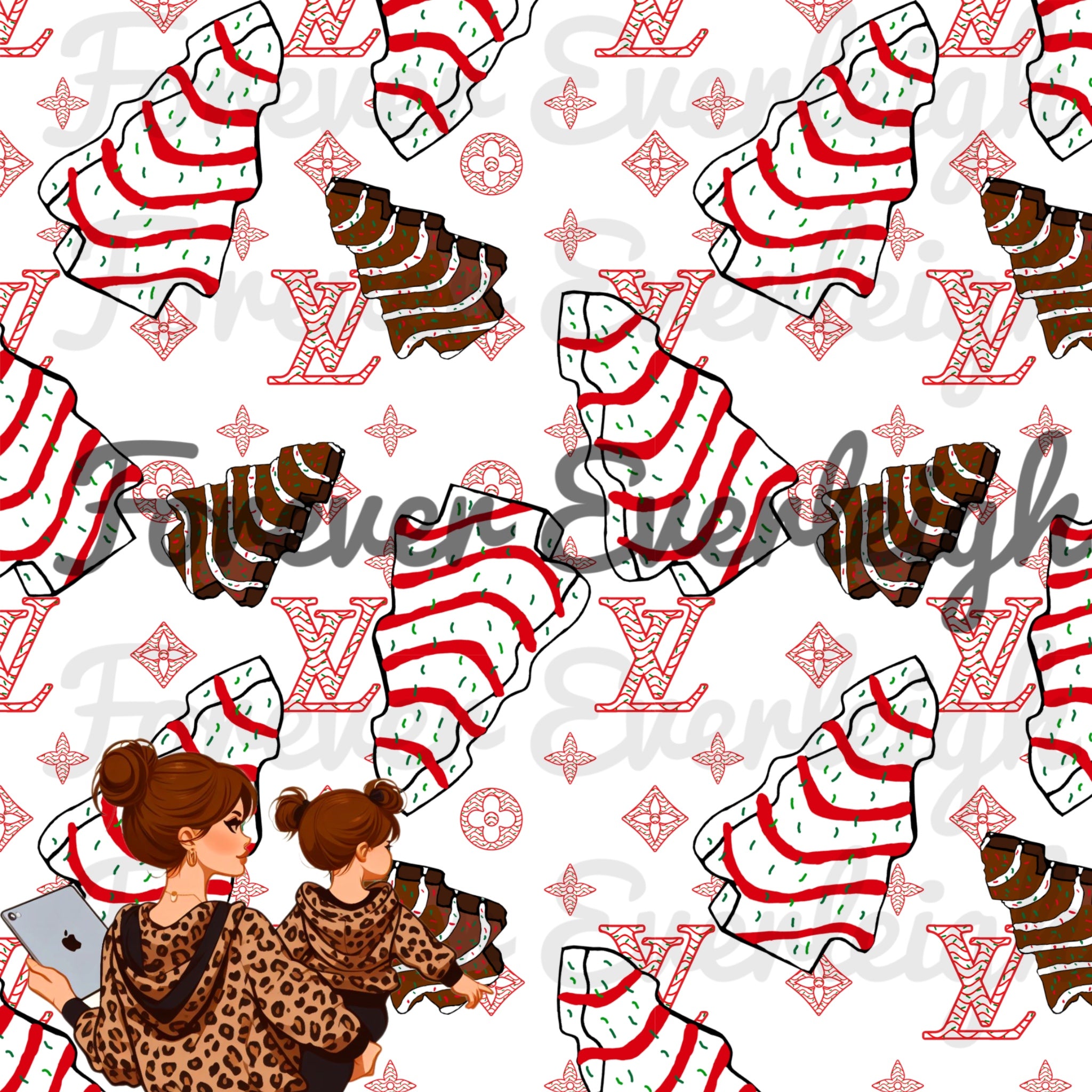 Boujee Christmas cakes – Forever Everleigh Seamless Files